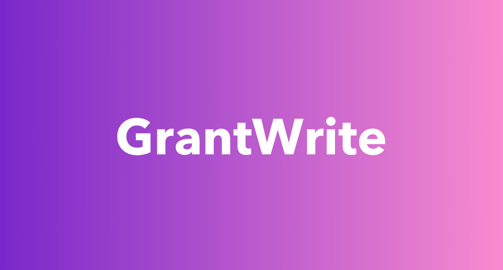 Grantwrite 1 Ai Grant Management Solution